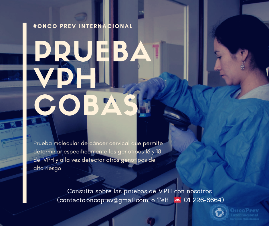 VPH PCR COBAS – Onco Prev Internacional